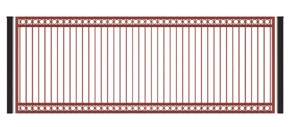 Square Single Gate Flush Top Rings Top/Rings Bottom – Ironrod Steel Co.