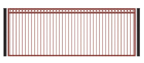 Square Single Gate Flush Top Rings Top – Ironrod Steel Co.