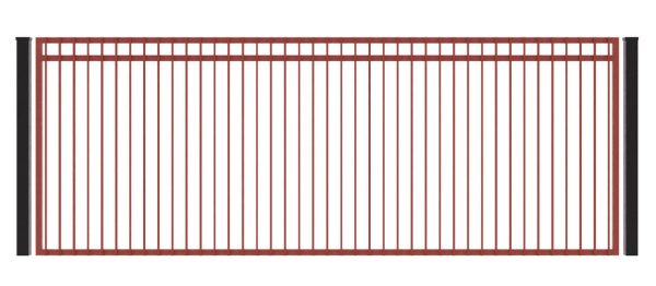 Square Single Gate Flush Top Standard – IronRod Steel