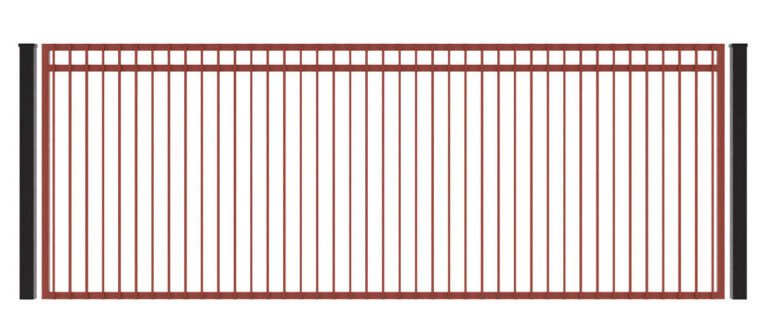 Square Single Gate Flush Top Standard – IronRod Steel