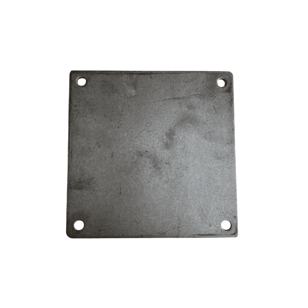 Base Plate 10″ Steel – Ironrod Steel Co.