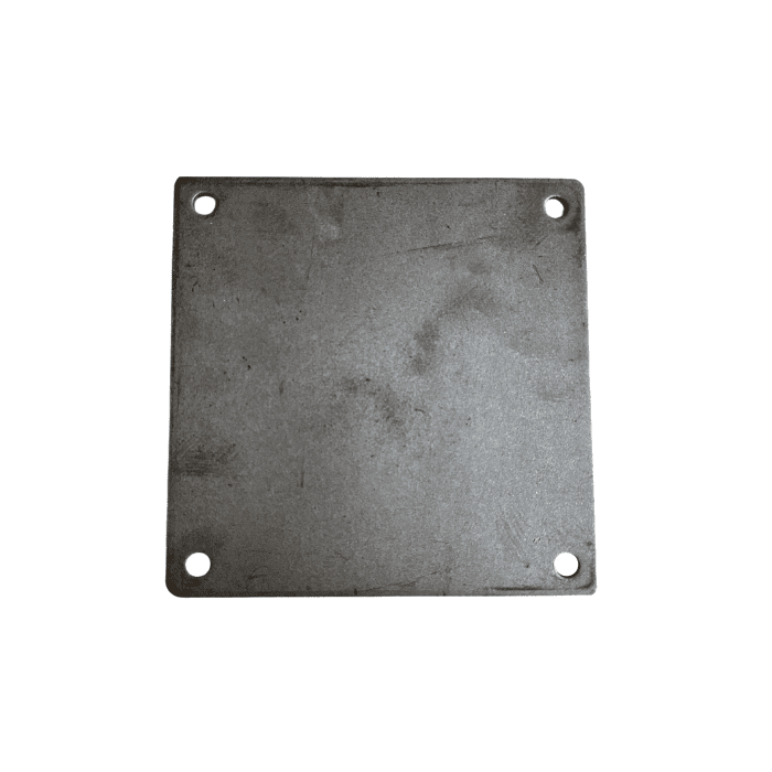 Base Plate 10″ Steel – Ironrod Steel Co.