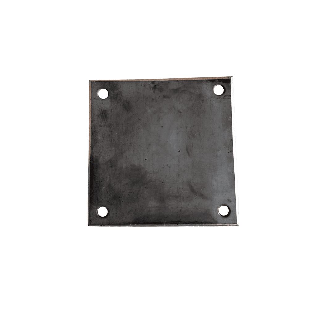 Base Plate 8″ Steel – Ironrod Steel Co.