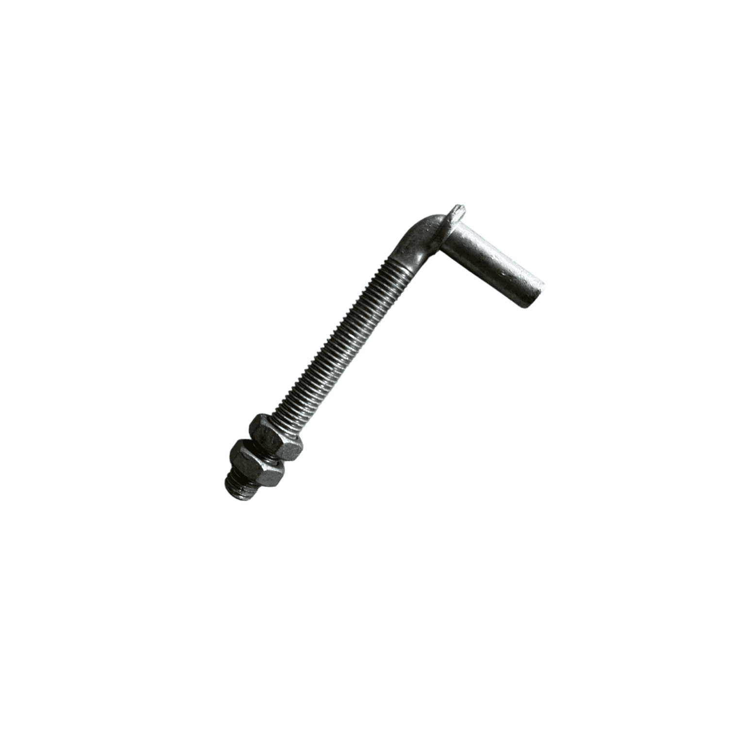 Single Hinge J-Bolt 0.625" | Iron Rod Steel