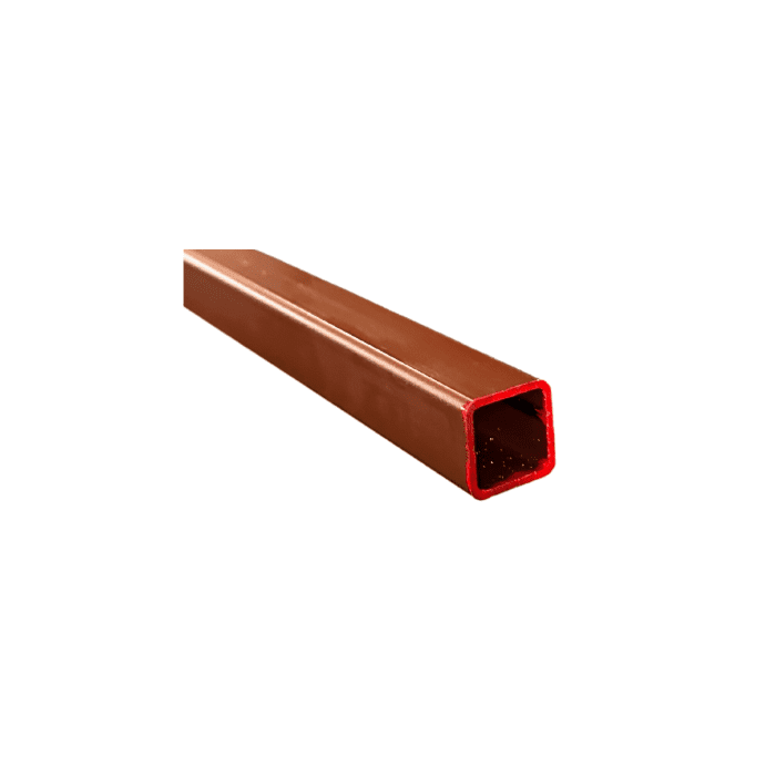 Square Tube (Red) .75″x.75″x16gx24′ – Ironrod Steel Co.